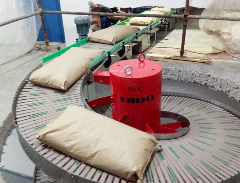 Vertical Conveying of Totes with CANOPUSVERT Motorized Spiral Conveyor ...