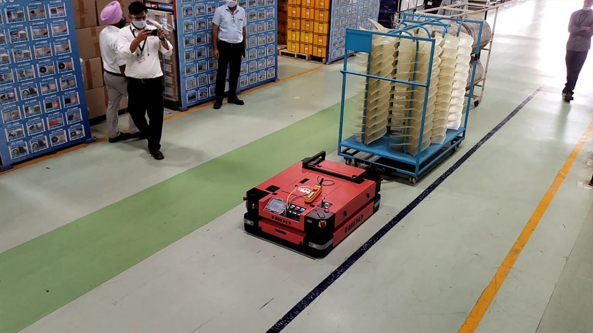 Autonomous Industrial Vehicle - Nido Automation