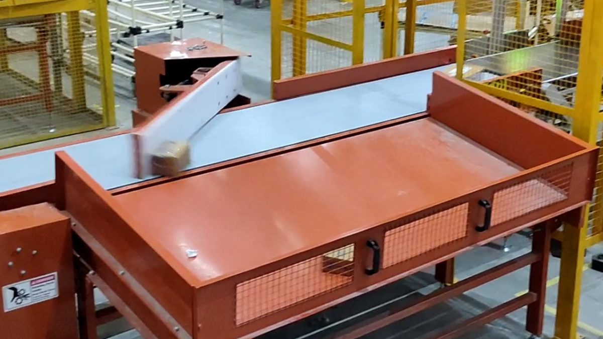 Swing Arm Sorter - Nido Automation