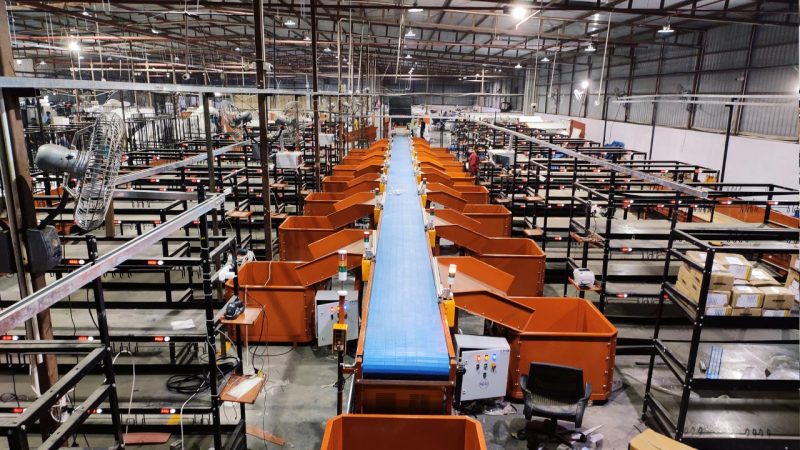 Swing Arm Sorter - Nido Automation