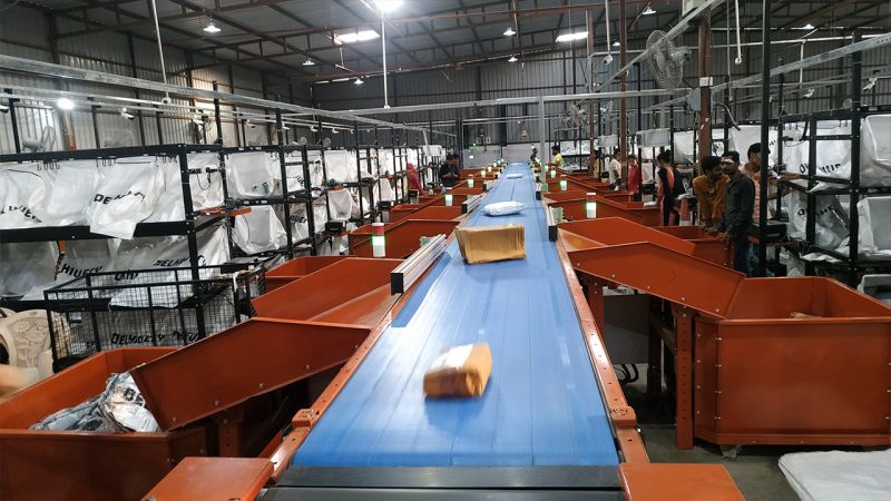 Swing Arm Sorter - Nido Automation