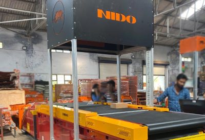 In Motion Dimensioning Weighing System - Nido Automation