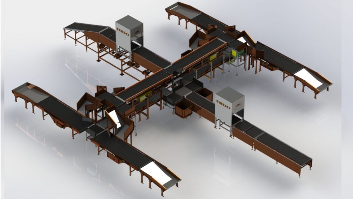 Conveying, Barcode Scanning, Dimensioning & Sorting - Nido Automation
