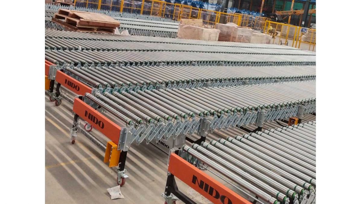 Flexible Motorized Roller Conveyor - Nido Automation