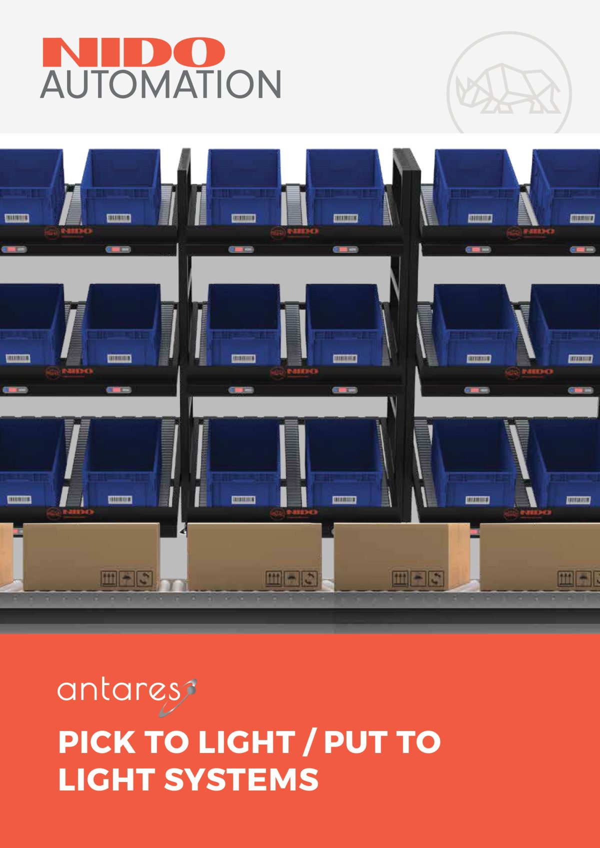 ANTARES Pick / Put to Light System - Nido Automation