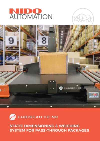 CUBISCAN Dimensioning & Weighing System - Nido Automation