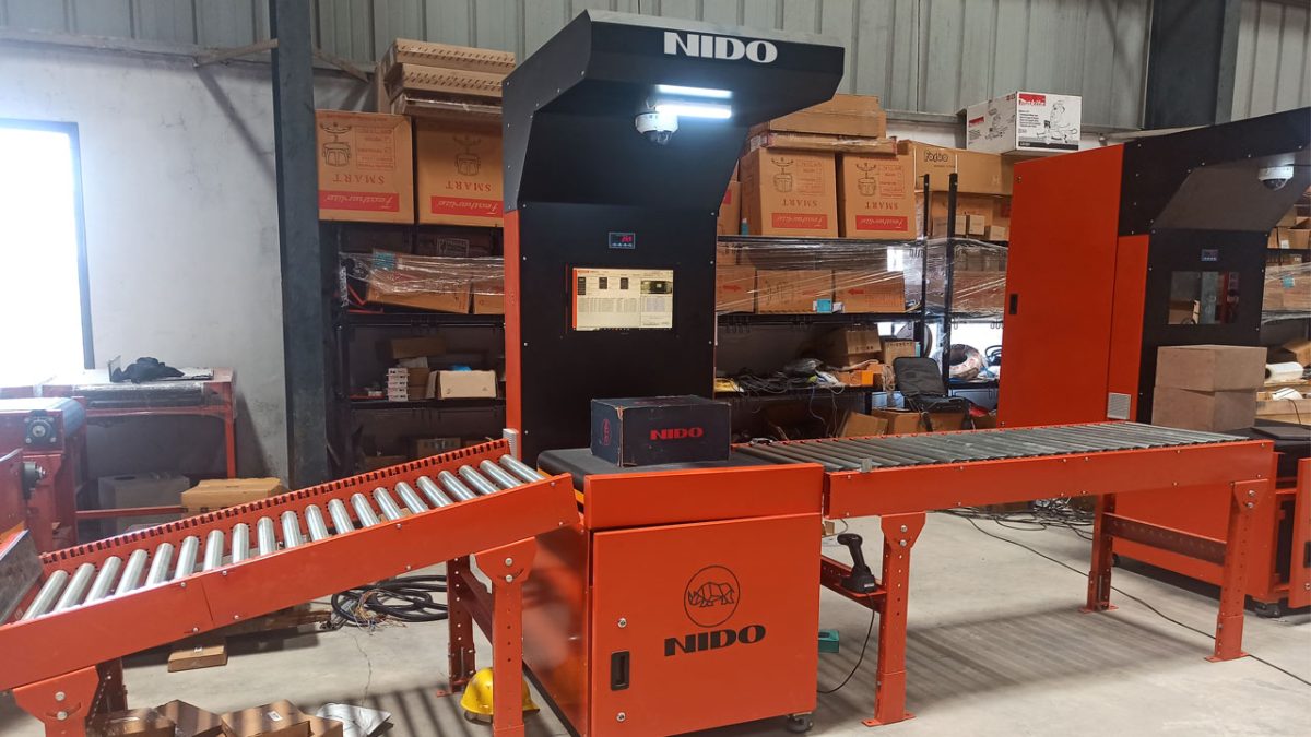 Camera Based Overhead DWS System with Conveyor Lines - Nido Automation