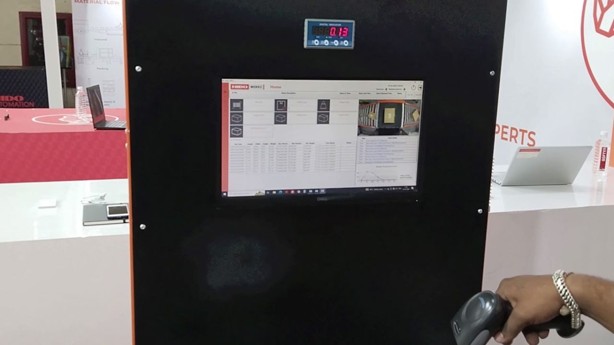 Camera Based Overhead DWS System with Conveyor Lines - Nido Automation